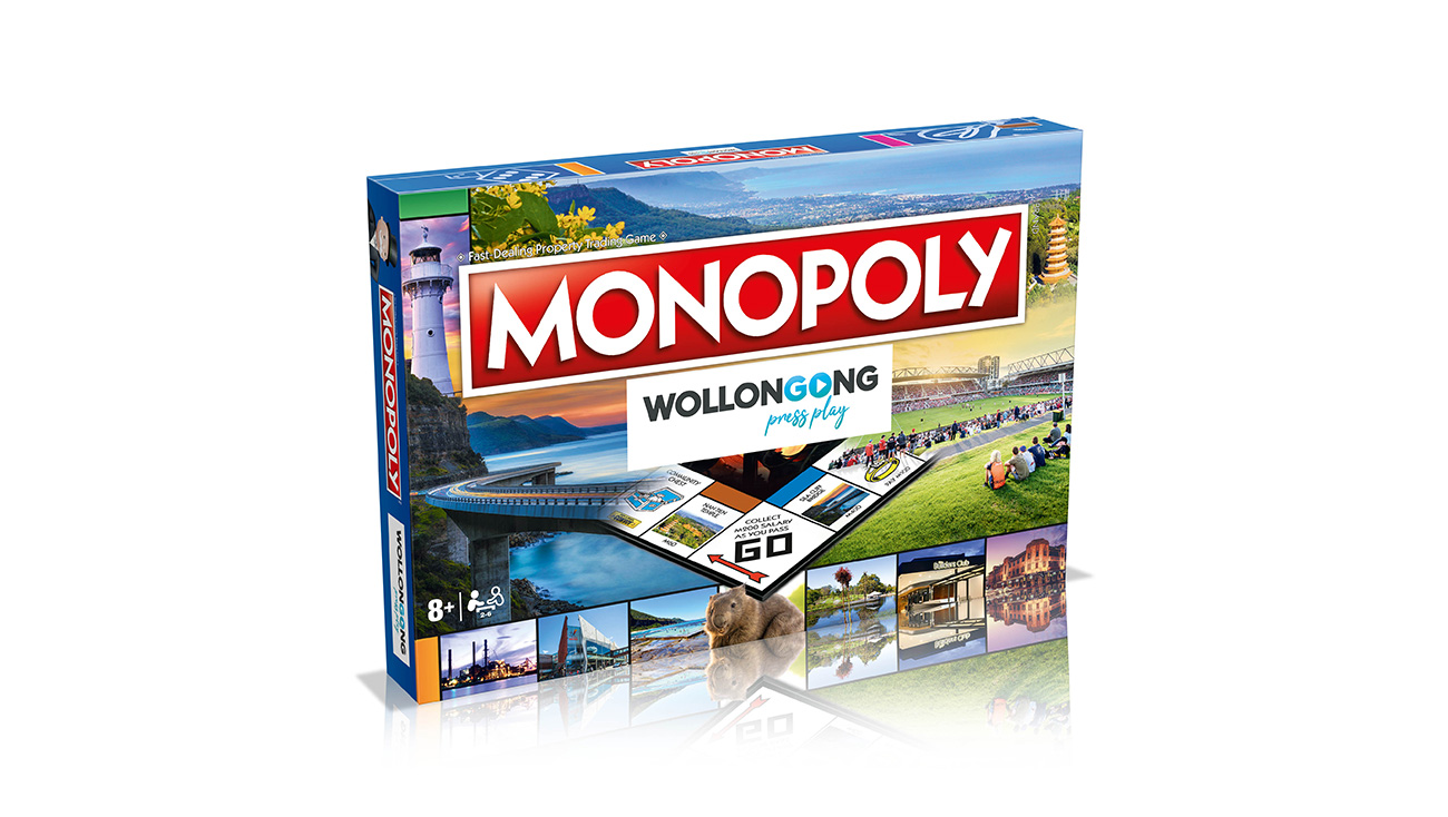 Wollongong Monopoly Game Launch - Where to Buy