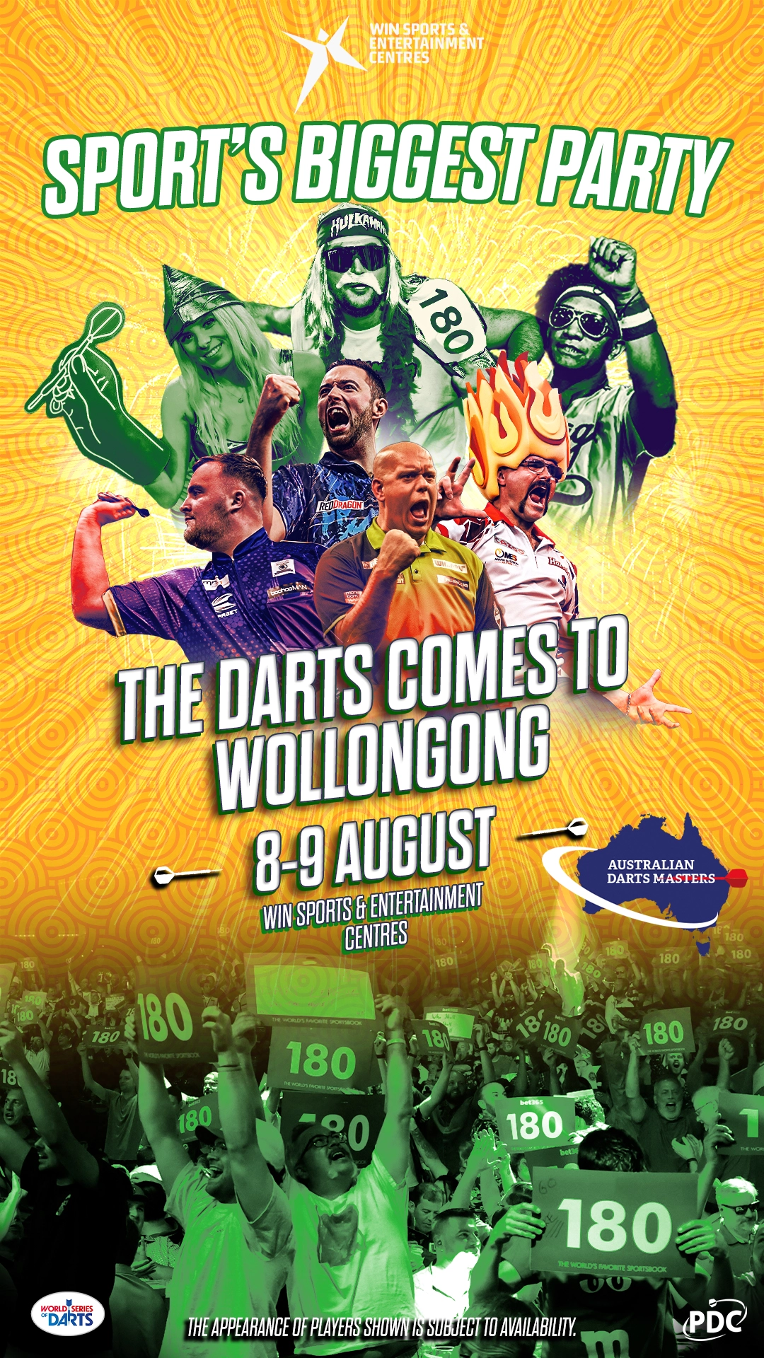 2025 Australian Darts Masters | Wollongong CBD Events