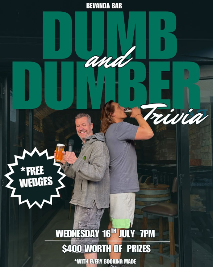 Dumb & Dumber Trivia | Wollongong CBD Events